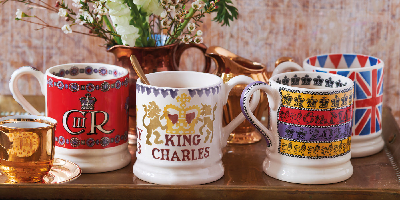 King Charles III Coronation Mugs, Pottery & Collectables – Emma ...