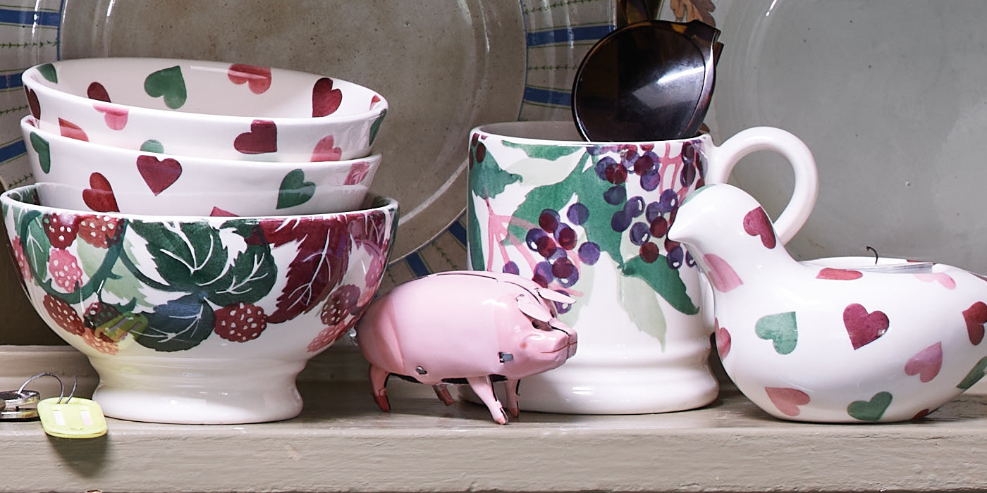 Pink & Green Hearts – Emma Bridgewater UK