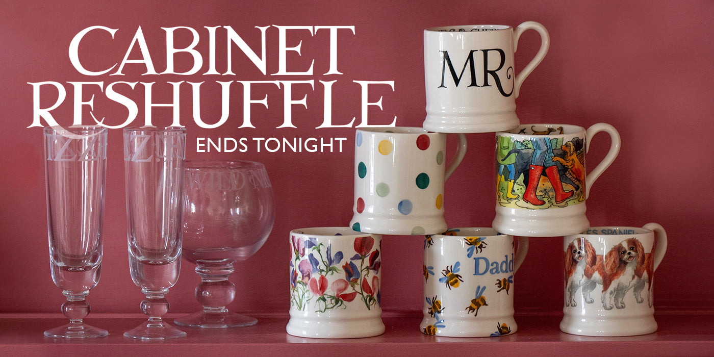 Cabinet Reshuffle Offer – Emma Bridgewater UK