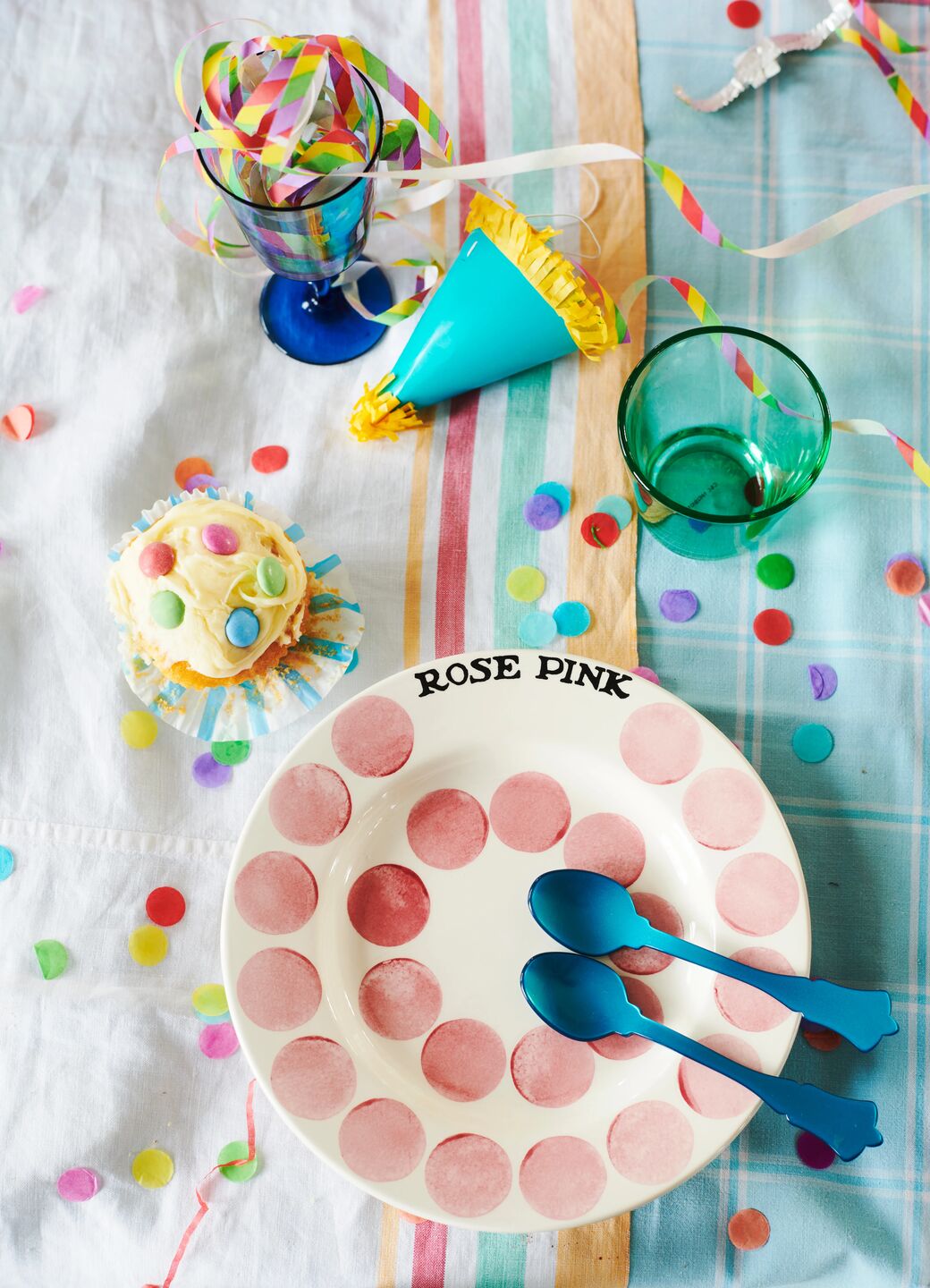 Seconds Rose Pink Colour Palette Medium Dinner Plate, 8.5 Inch – Emma ...