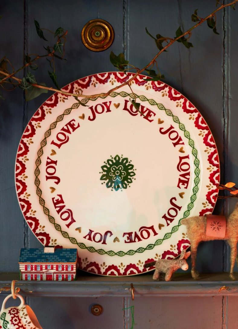 Christmas Joy Serving Plate – Emma Bridgewater UK