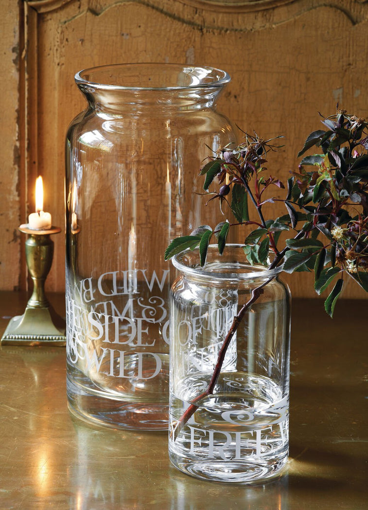 Black Toast Large Glass Jar Vase – Emma Bridgewater UK