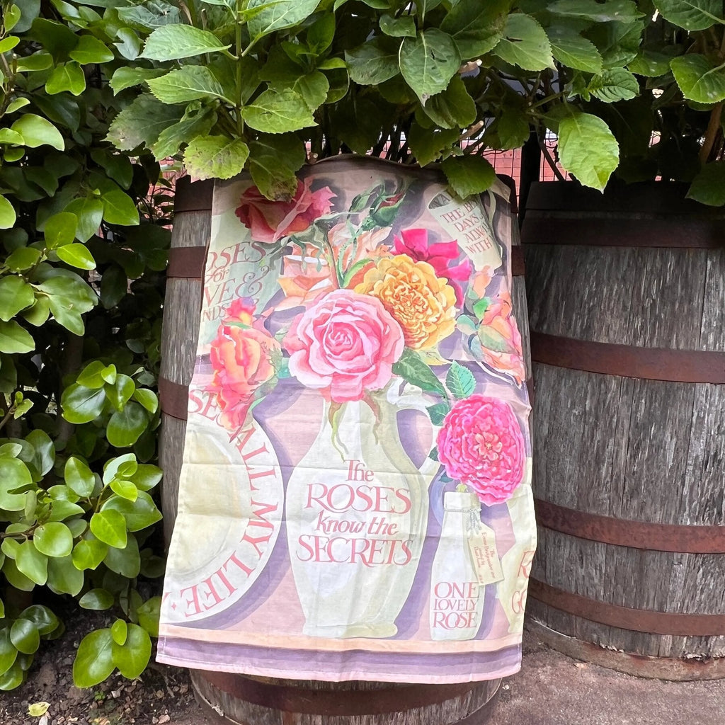 David Austin® Emma Bridgewater™ Rose Tea Towel – Emma Bridgewater UK