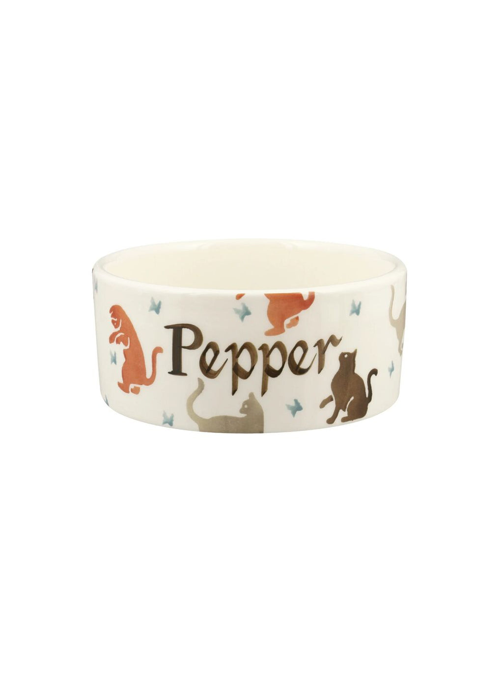 Personalised All Over Cats Small Pet Bowl – Emma Bridgewater UK