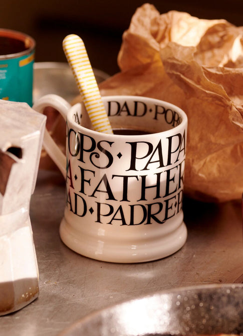 Seconds Black Toast Dad 1/2 Pint Mug – Emma Bridgewater UK