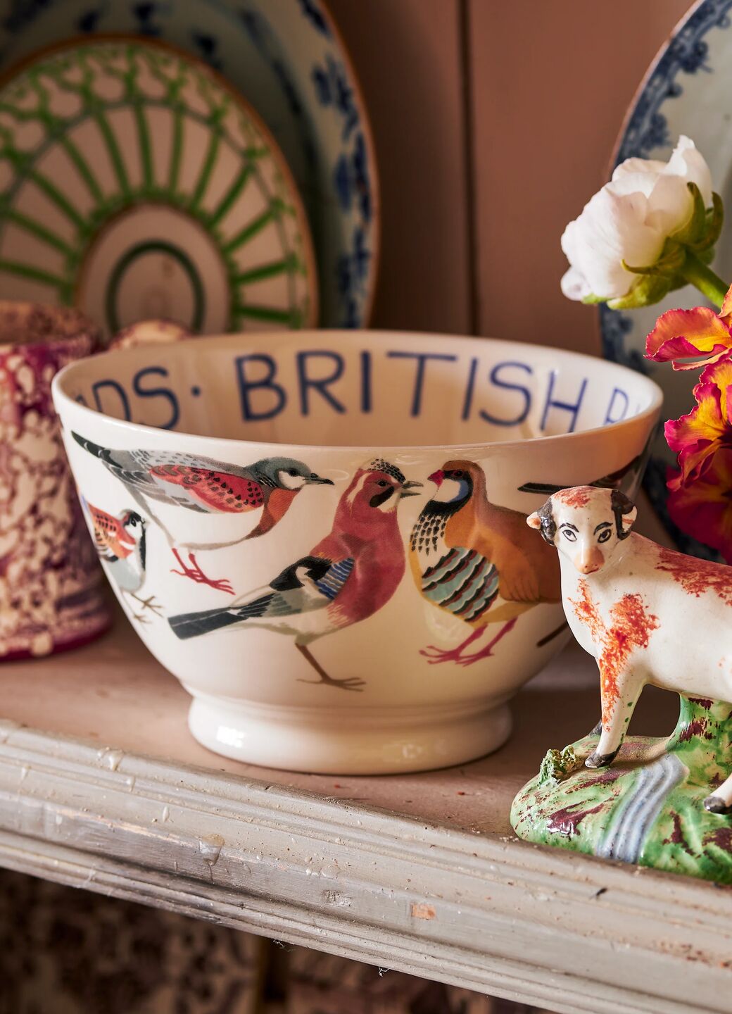Seconds British Birds Medium Old Bowl – Emma Bridgewater UK