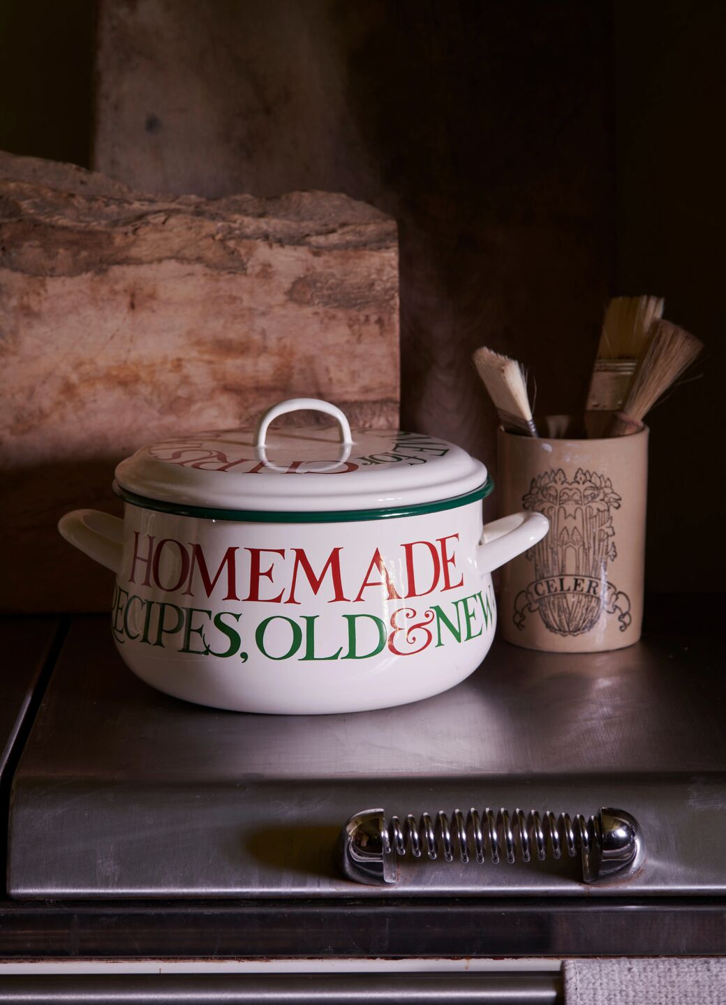 Christmas Toast & Marmalade Large Enamel Cooking Pot – Emma Bridgewater UK