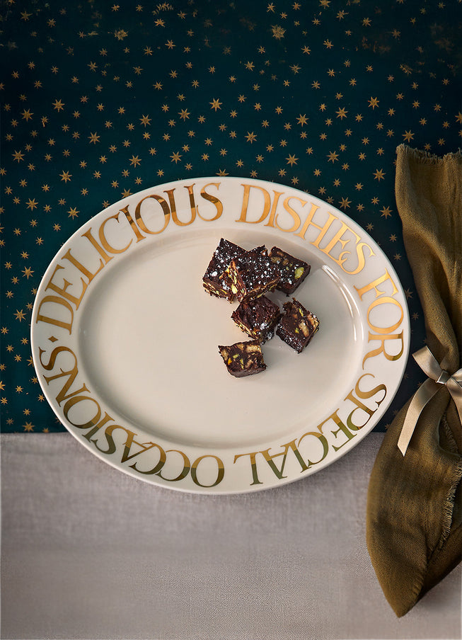 Gold Toast Special Occasions Medium Oval Platter – Emma Bridgewater UK