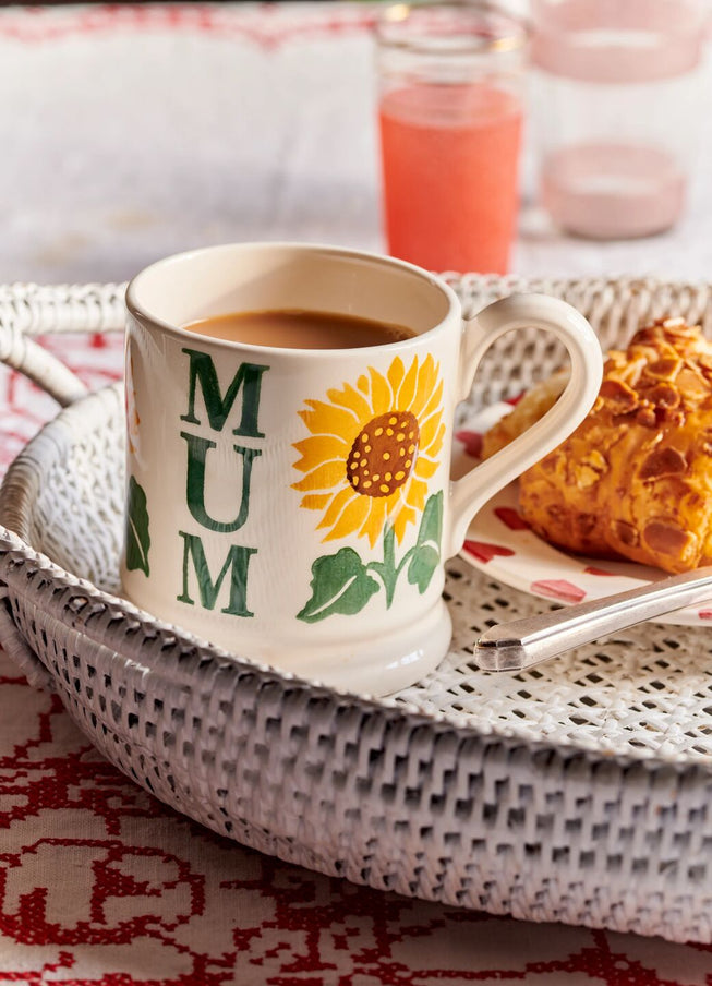 Seconds Sunflower Mum 1/2 Pint Mug – Emma Bridgewater UK