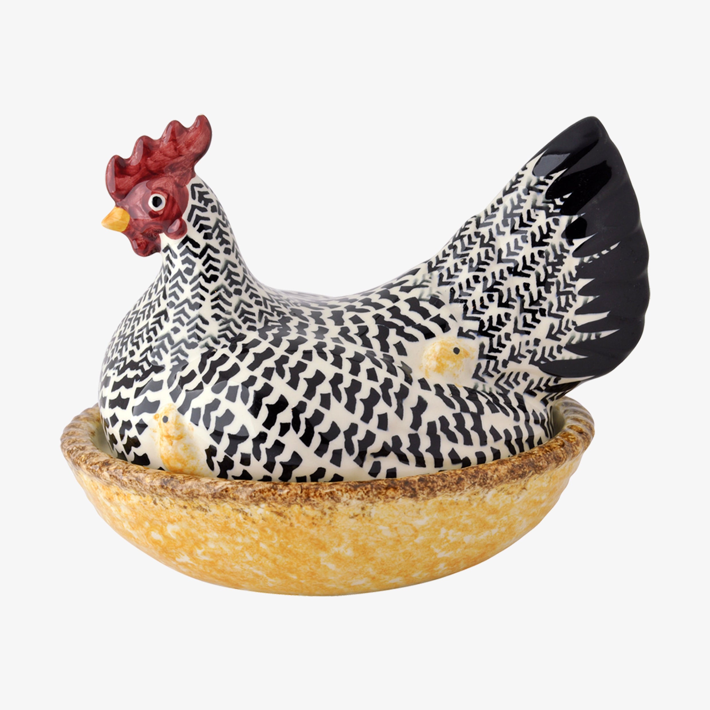 Seconds Silver Large Hen On Nest – Emma Bridgewater UK