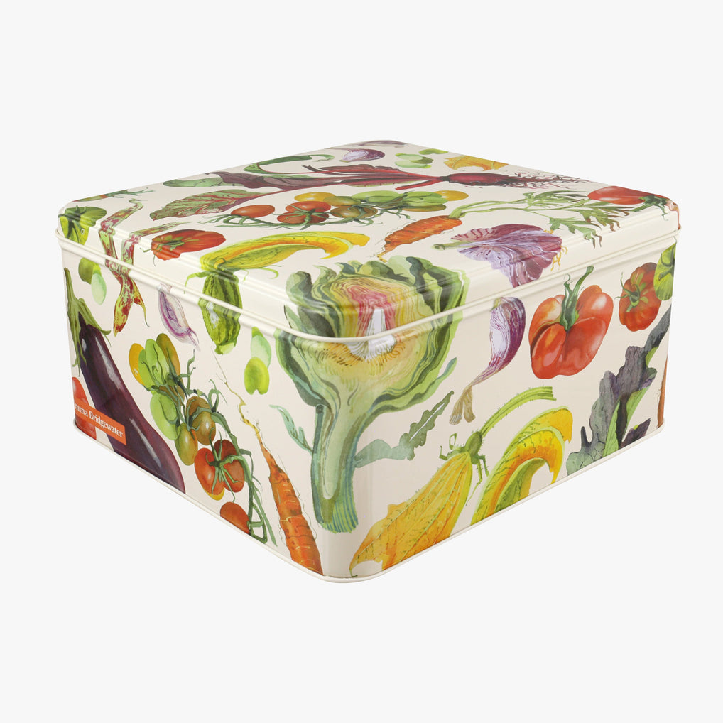 Vegetable Garden Large Square Tin – Emma Bridgewater UK