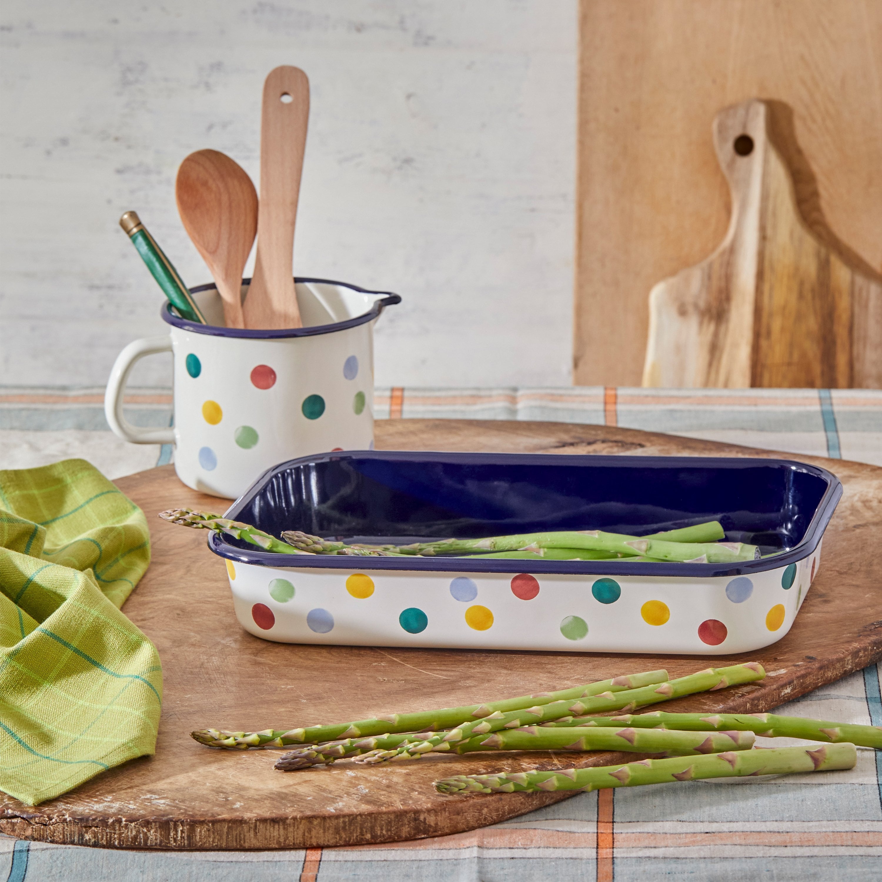 Polka Dot Large Enamel Jug – Emma Bridgewater UK