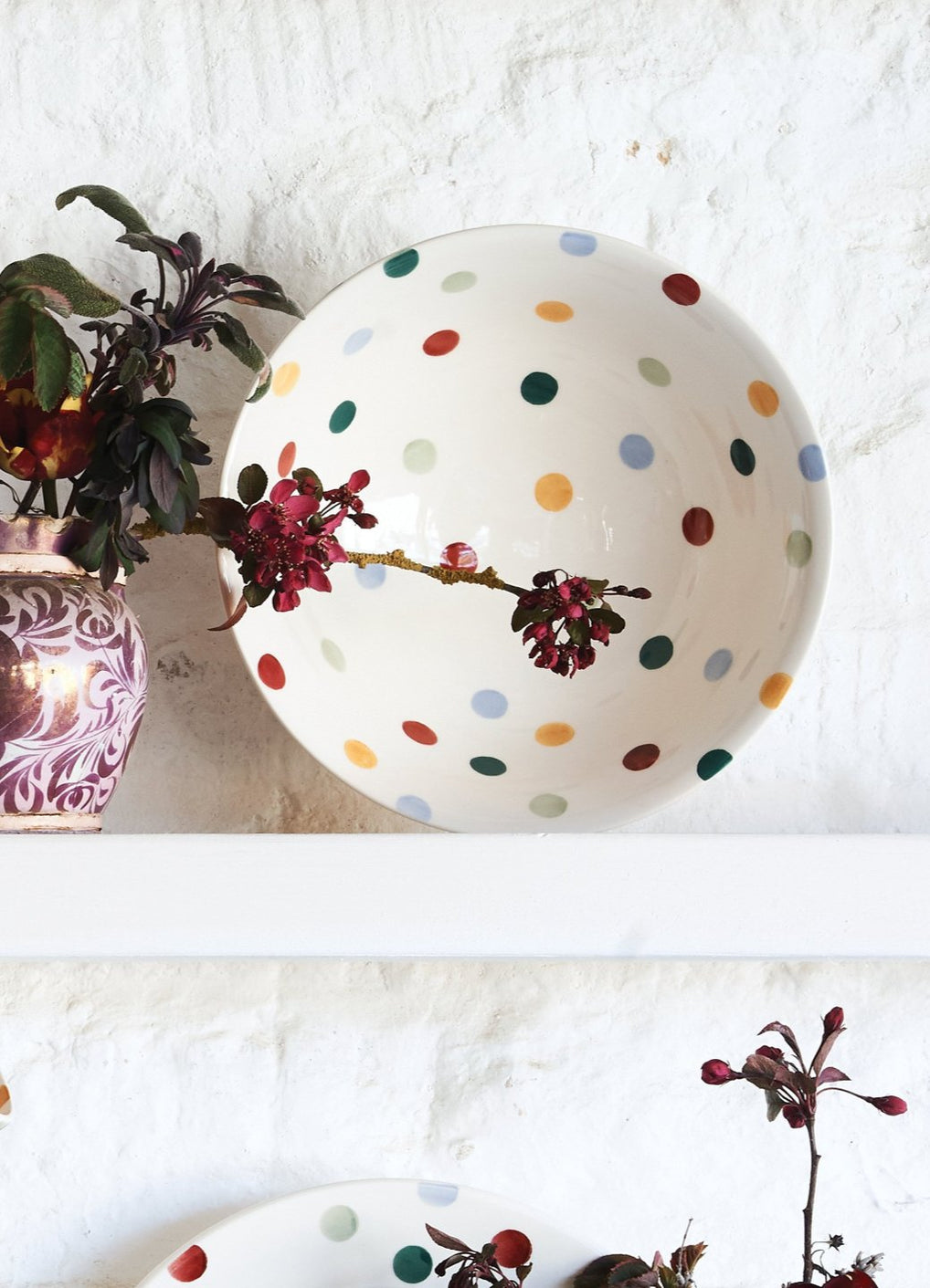 Polka Dot Medium Pasta Bowl – Emma Bridgewater UK